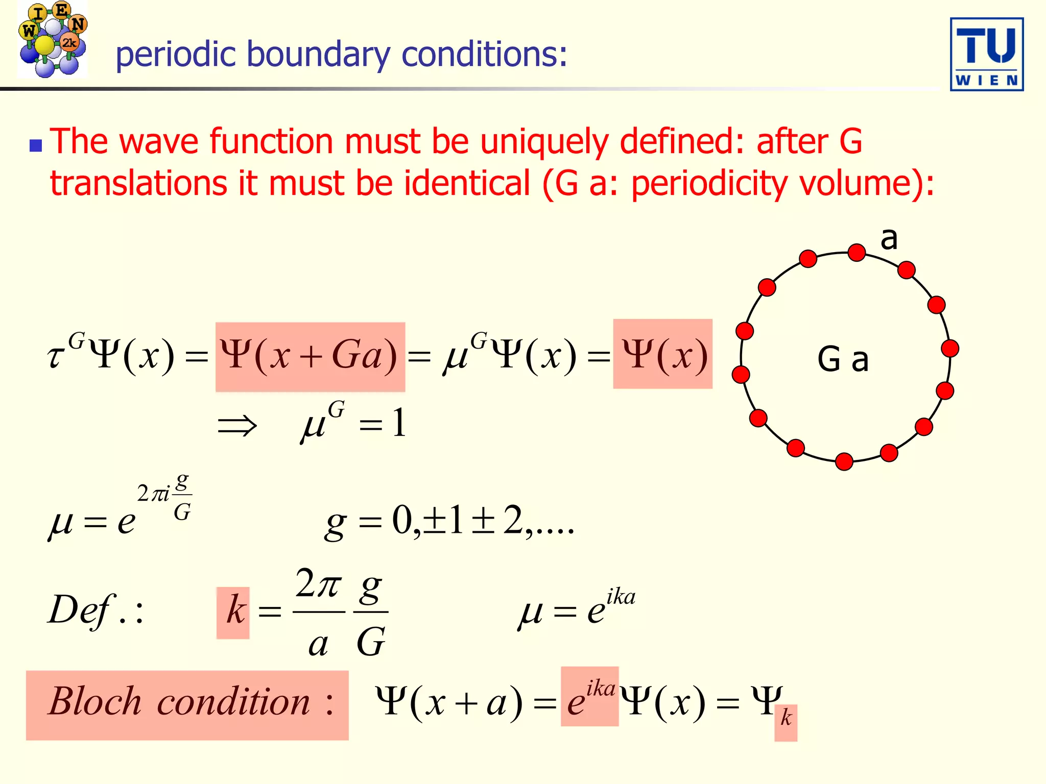 Density functional theory (DFT) and the concepts of the augmented-plane-wave plus local orbital ...