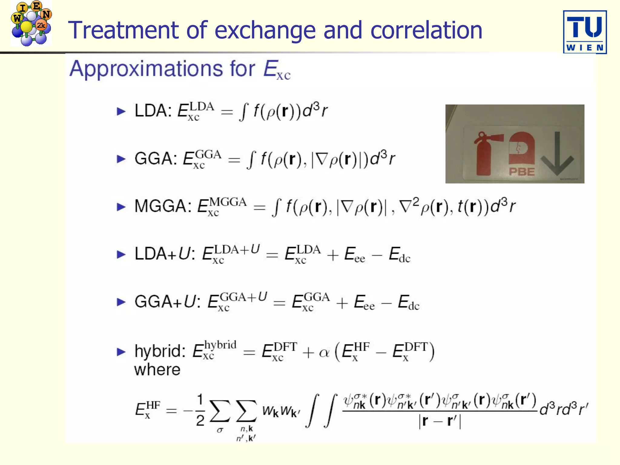 Density Functional Theory Dft And The Concepts Of The Augmented Plane
