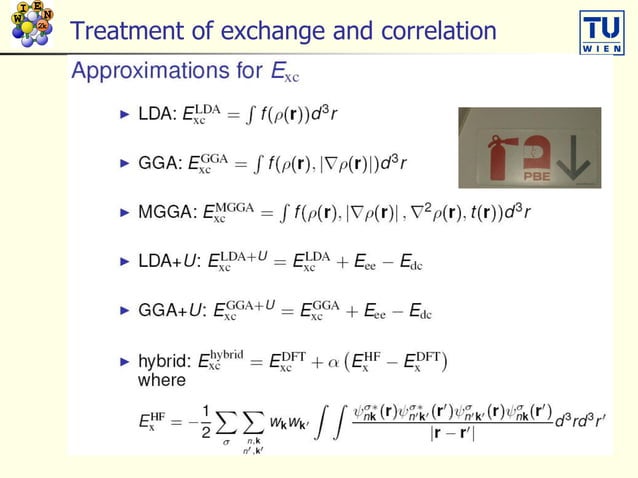 Density functional theory (DFT) and the concepts of the augmented-plane ...