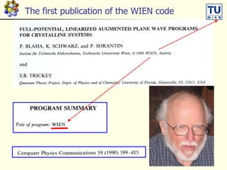 Density functional theory (DFT) and the concepts of the augmented-plane ...