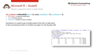 Microsoft R - ScaleR Overview | PPT