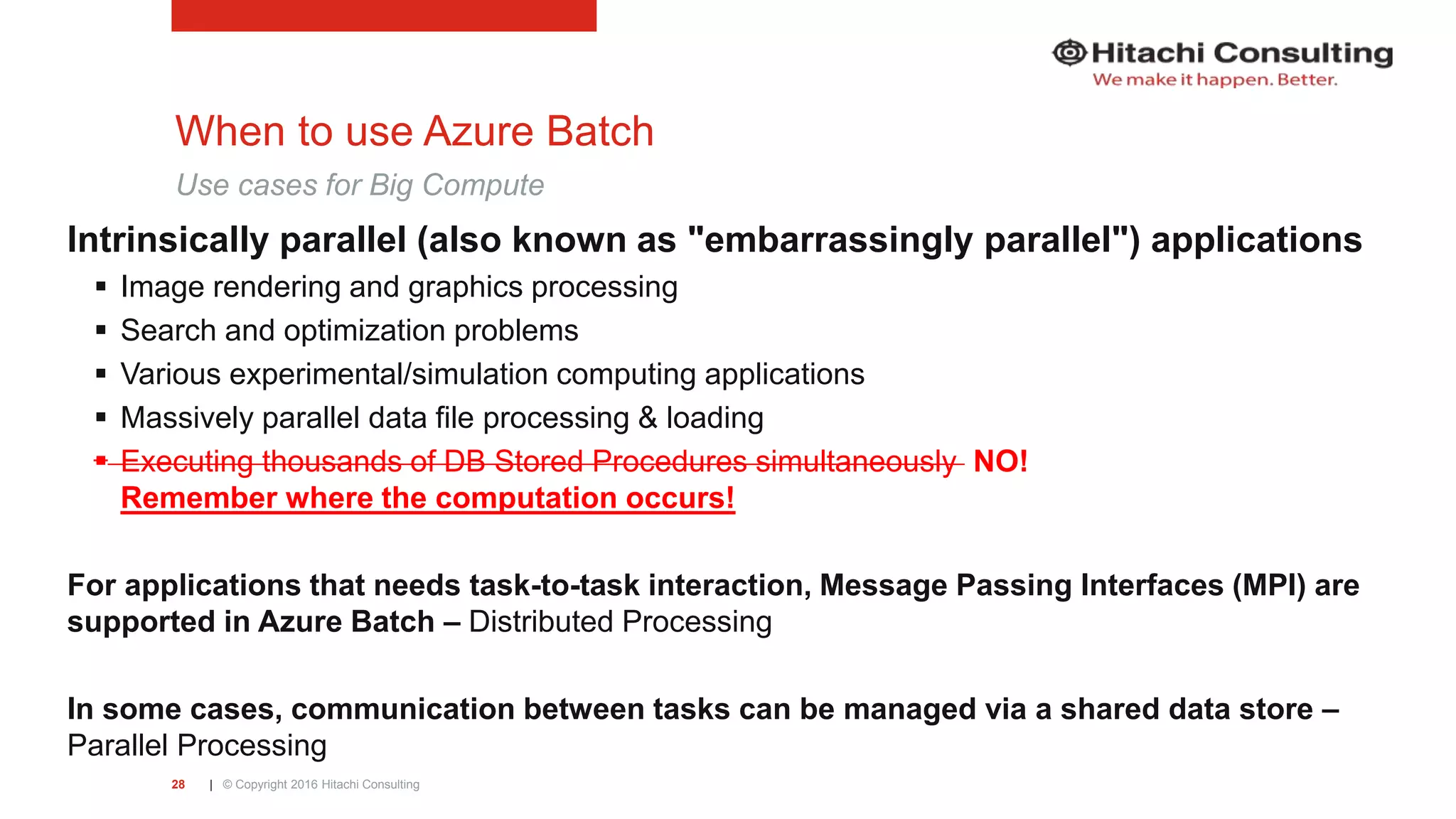 Microsoft Azure Batch | PPTX