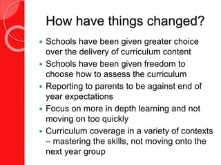 KS1 Curriculum Expectations | PPTX