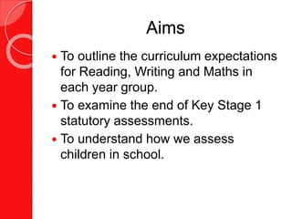 KS1 Curriculum Expectations | PPTX