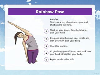 KS2-yoga-poses-powerpoint for belly fat. | PPTX