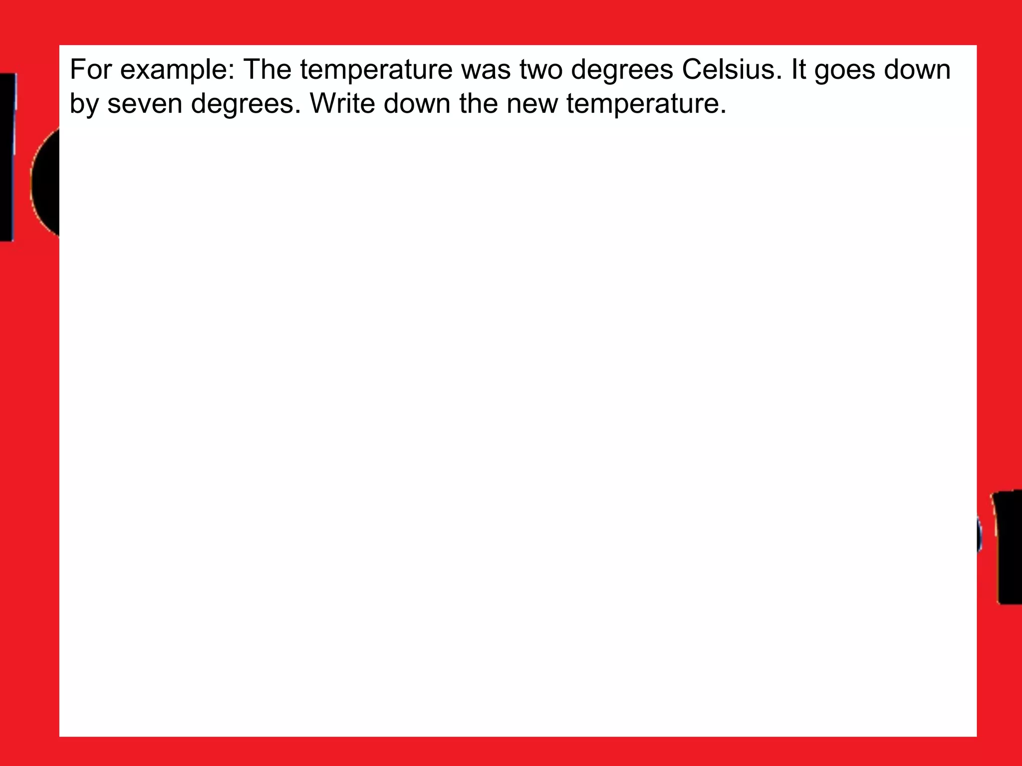 How To Do KS2 Mental Maths Paper SATs Negative Number Questions | PPT
