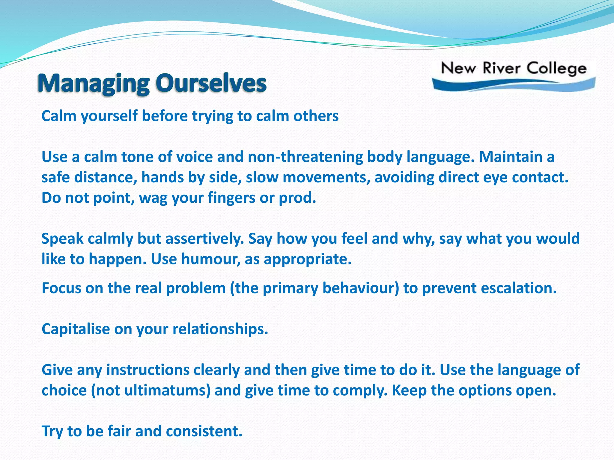 Positive Behaviour Management. | PPTX