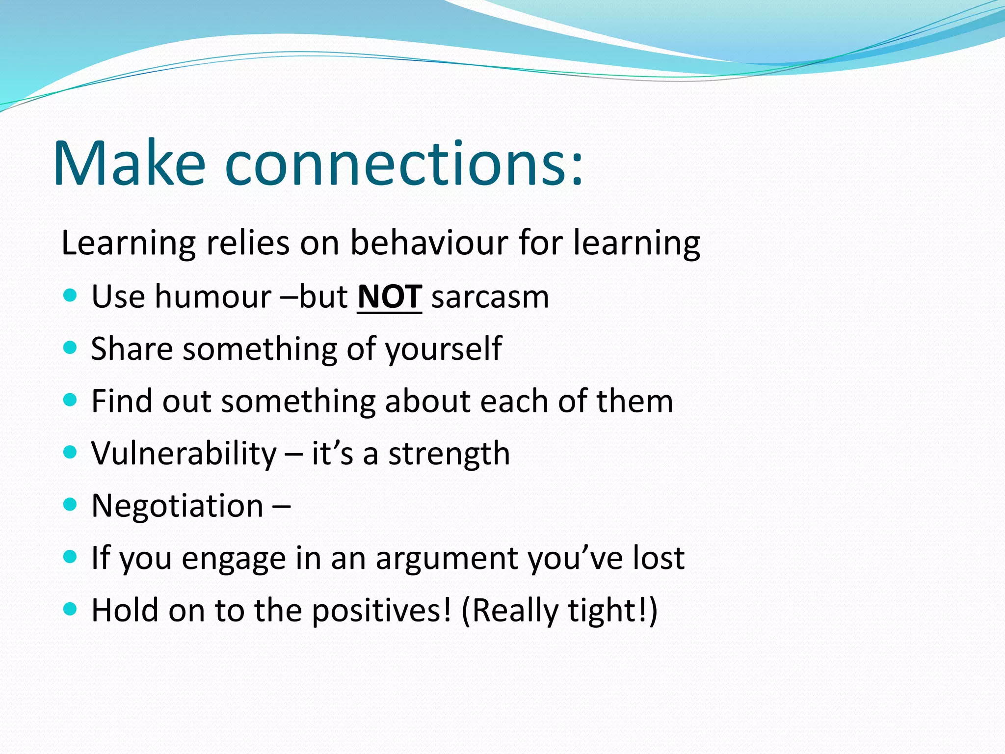 Positive Behaviour Management. | PPTX