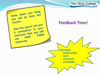 Positive Behaviour Management. | PPTX