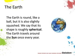 KS2 Science Earth, Moon and Sun | PPTX