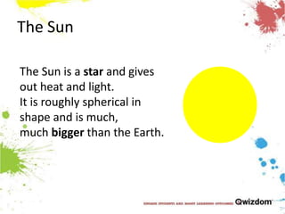 KS2 Science Earth, Moon and Sun | PPTX