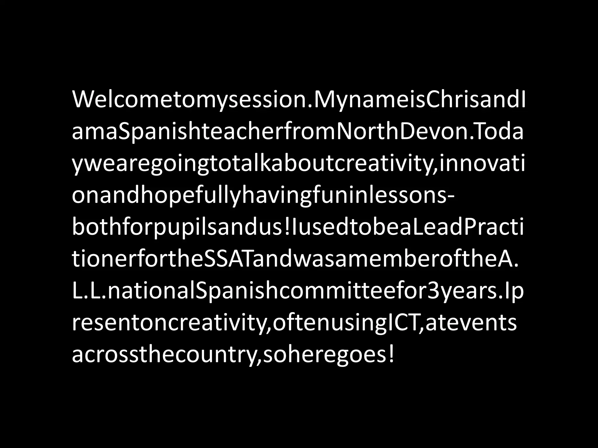 Creative MFL ideas for KS3 and KS4 | PPTX