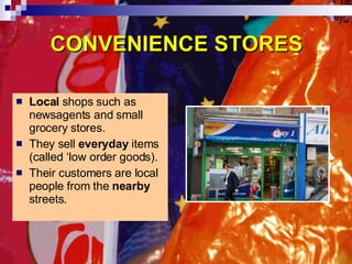Ks3 Stuff 3 Typesof Retailing | PPT