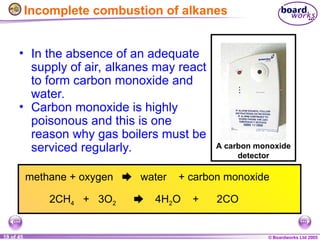 ks4-alkanes-and-alkenes kimia sma persiapan | PPT