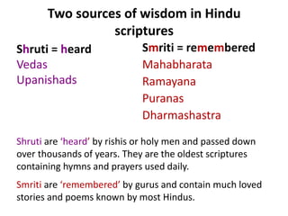 Wisdom mentioned in Sanatan Dharma Scriptures. | PPT