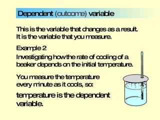 Variables and Tables | PPT