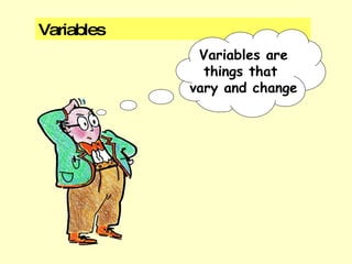 Variables and Tables | PPT