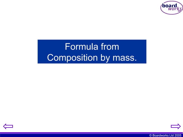 Ks4 quantitative chemistry (boardworks) | PPT