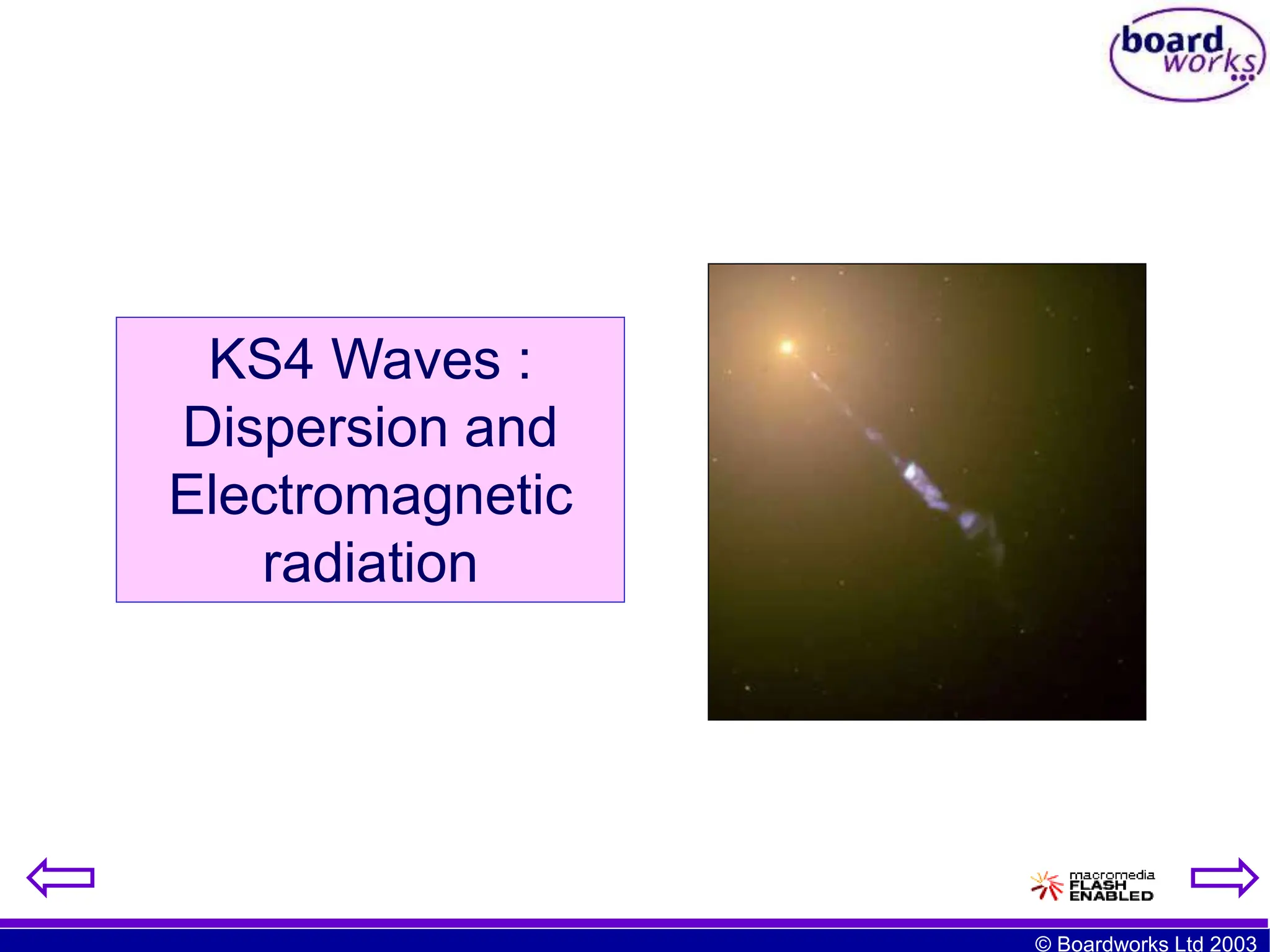 KS4 Waves - Dispersion and Electromagnetic Radiation.ppt