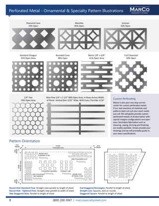 Marco Specialty Steel - General Lines Catalog | PDF