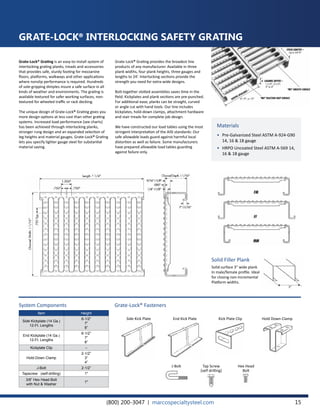 Marco Specialty Steel - General Lines Catalog | PDF