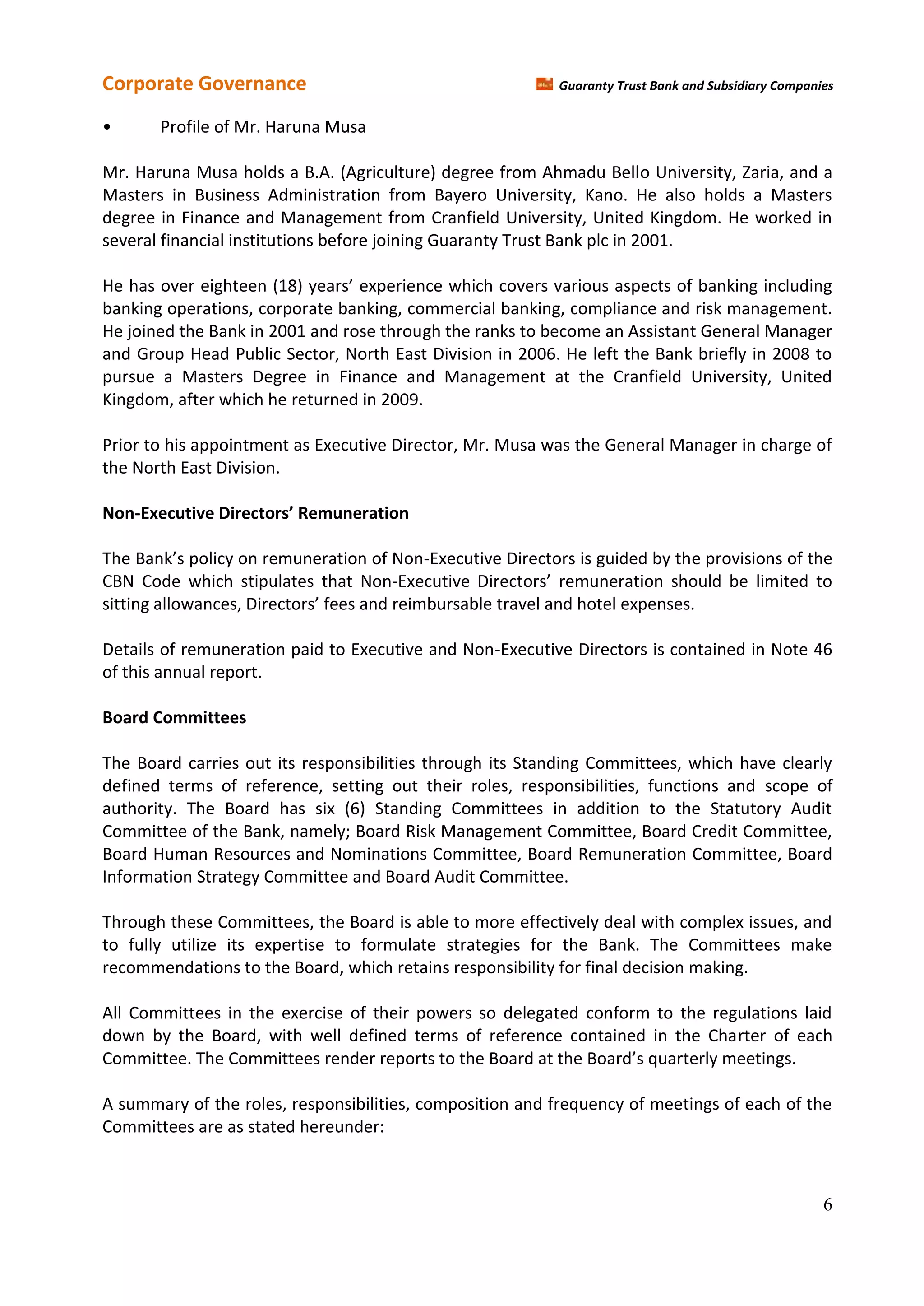 GTBank annual report 2015 | PDF