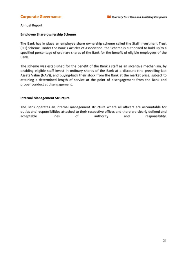 GTBank annual report 2015 | PDF