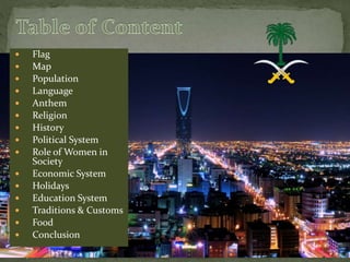 KSA-Saudi Arabia | PPTX | Islam | Religion & Spirituality