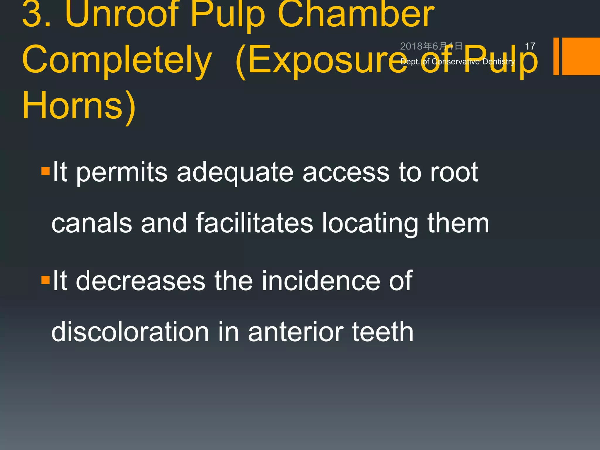 Access Cavity Prepration | PPTX
