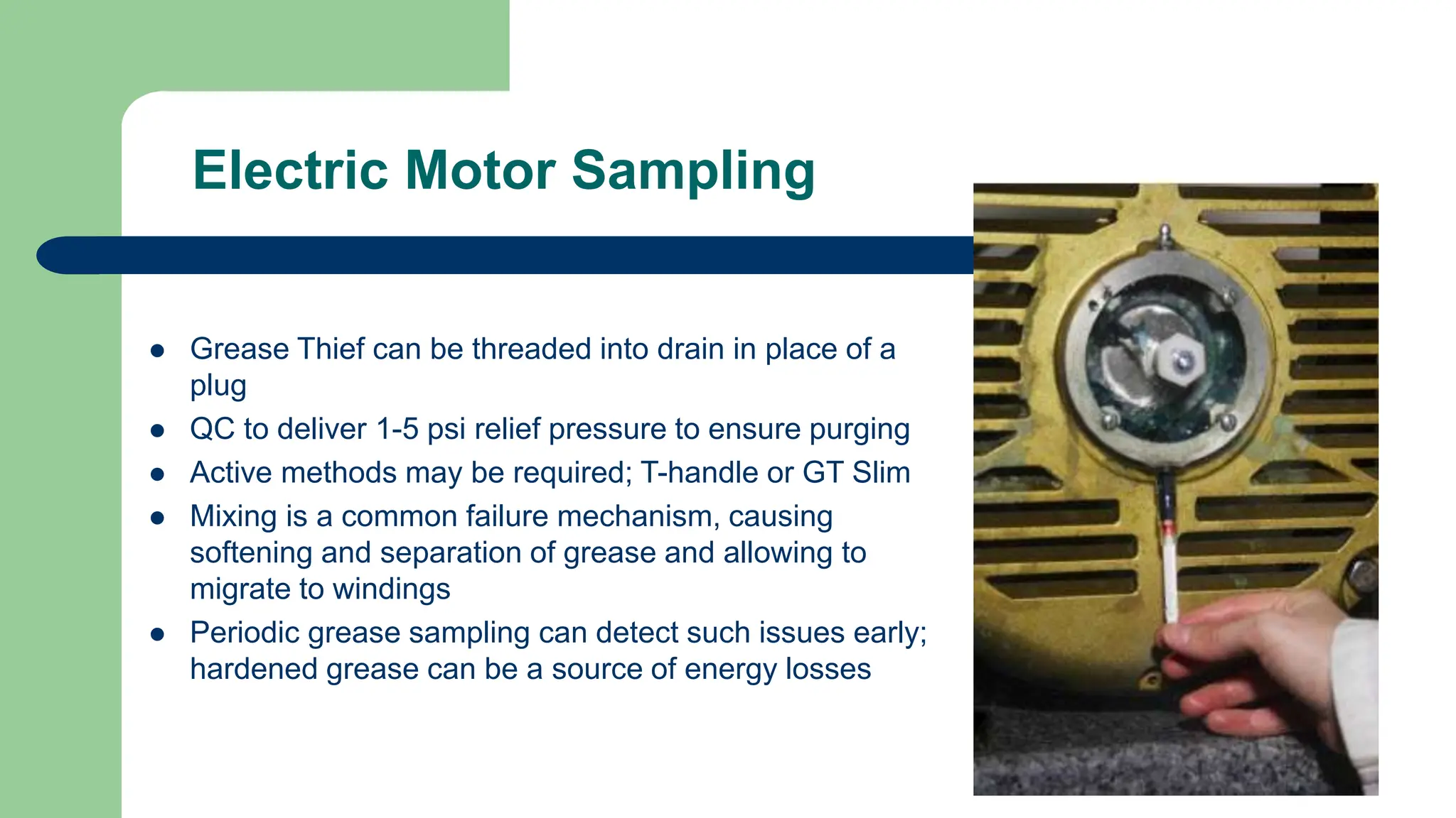 Basics of Grease Sampling: Grease Thief Goes to KSA | PPTX