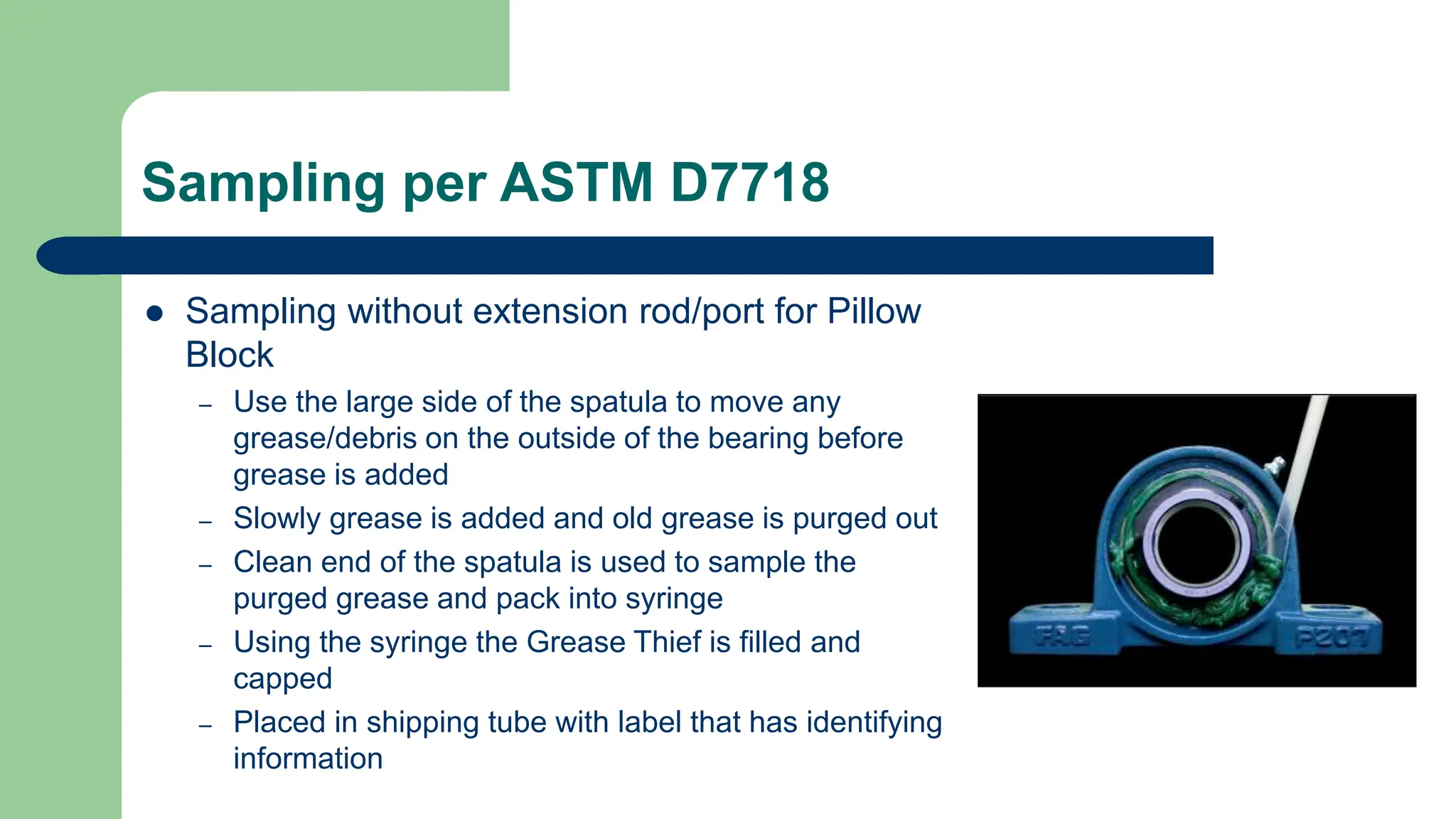 Basics of Grease Sampling: Grease Thief Goes to KSA | PPTX
