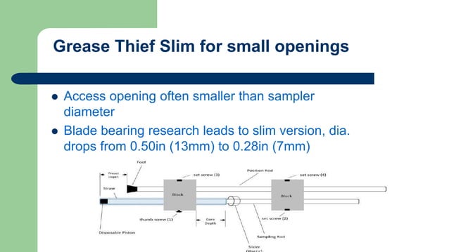 Basics of Grease Sampling: Grease Thief Goes to KSA | PPTX