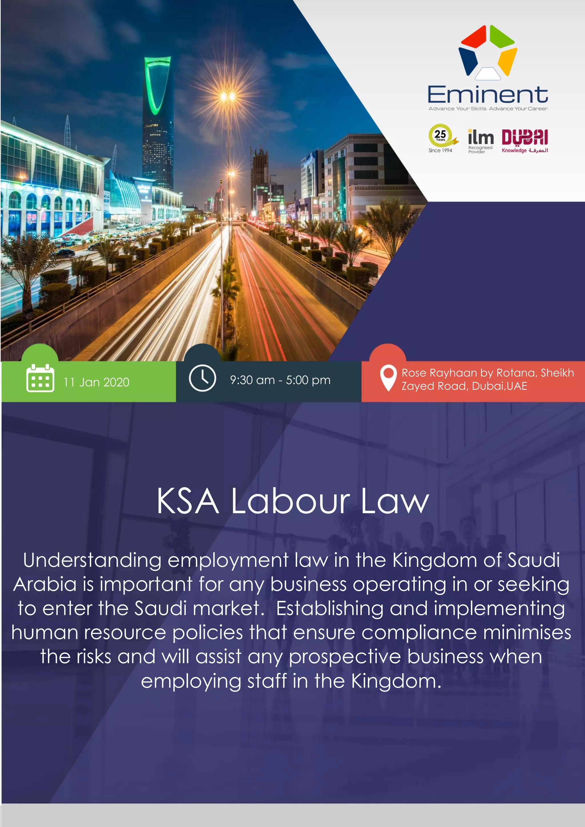 Ksa labour law | PDF