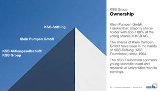 Ksb company presentation at nusep trade mission may 2010 | PPT
