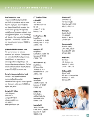KSBDC Louisville Funding Sources for Business | PDF