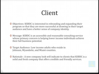 KSBDC Project Review #1 | PPT
