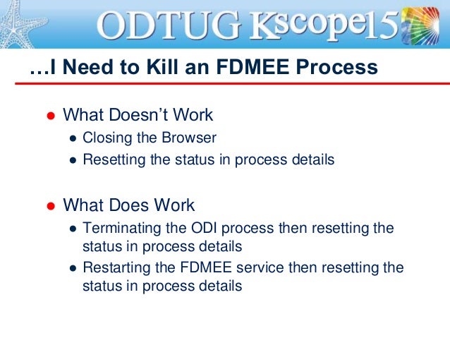 What Would Happen If I...? FDMEE Edition