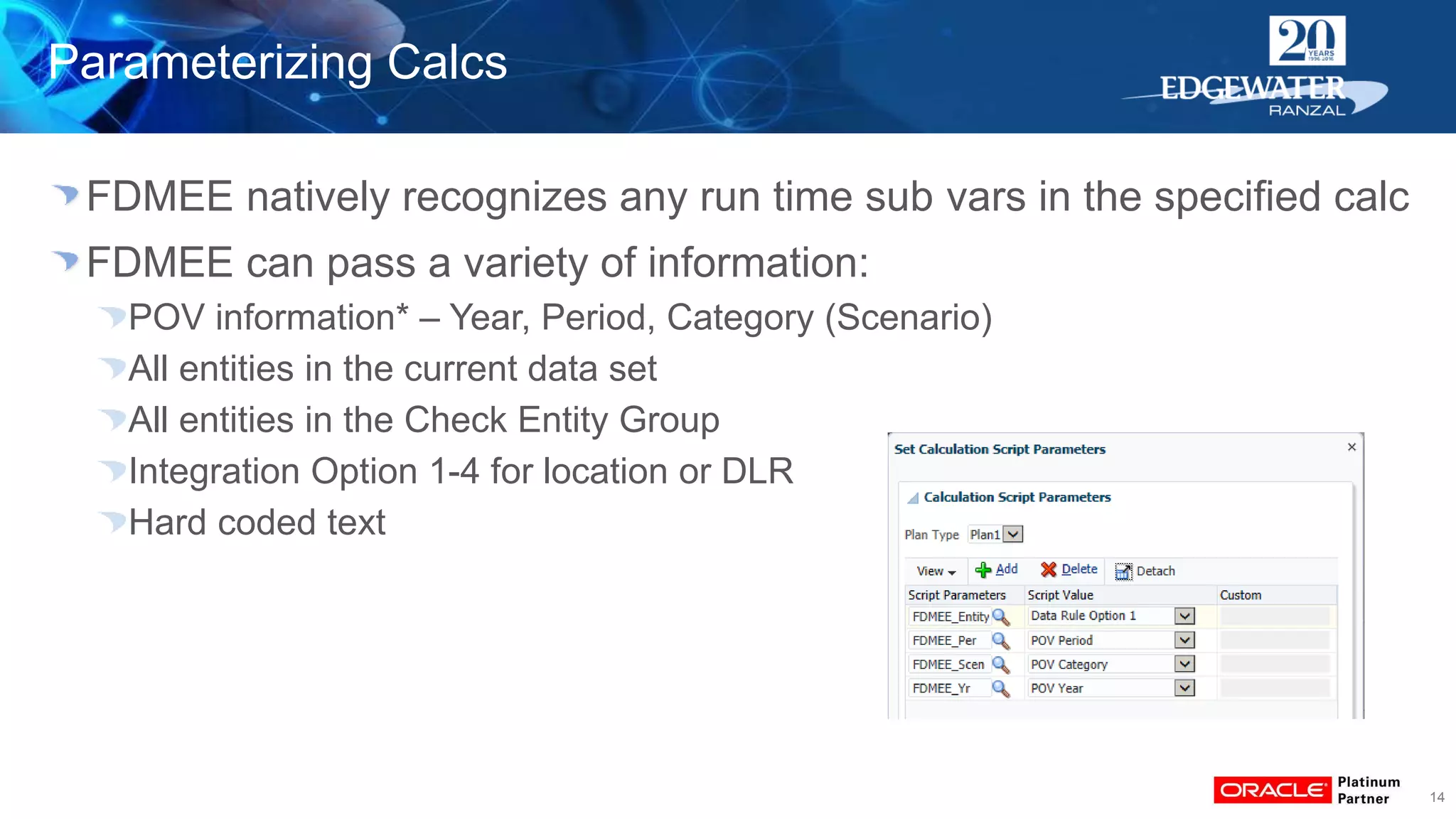 FDMEE Can Do That? | PPTX | Databases | Computer Software and Applications