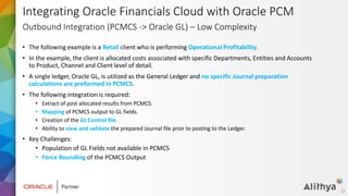 How to Deploy & Integrate Oracle EPM Cloud Profitability and Cost Management (PCM) as an ...