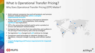Why and How to Implement Operation Transfer Pricing (OTP) with Oracle EPM Cloud | PPTX