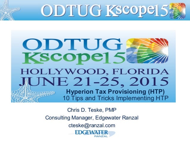 Tips and Tricks for Implementing HTP