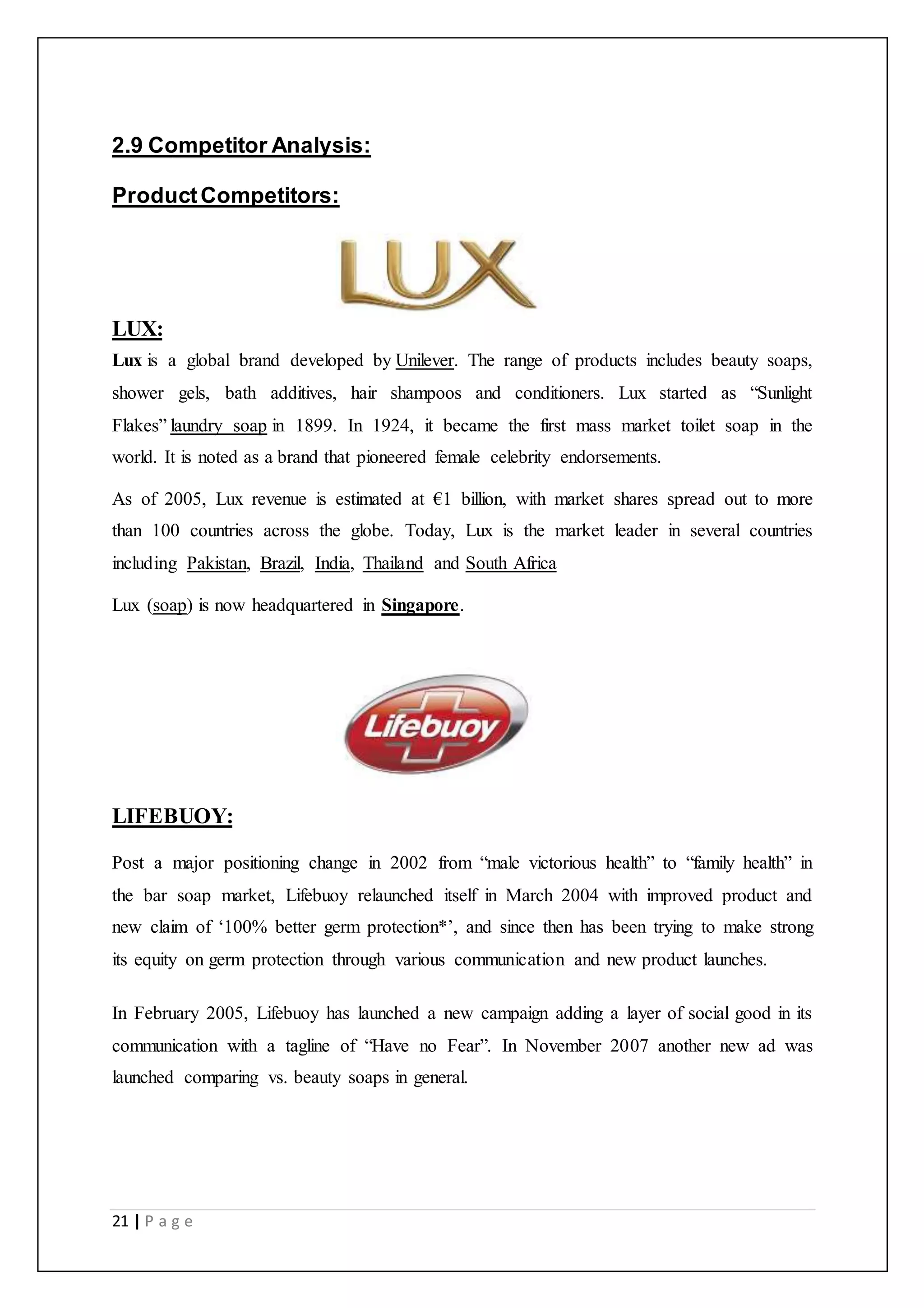 STUDY ON MYSORE SANDAL SOAP ( KSDL) | DOCX