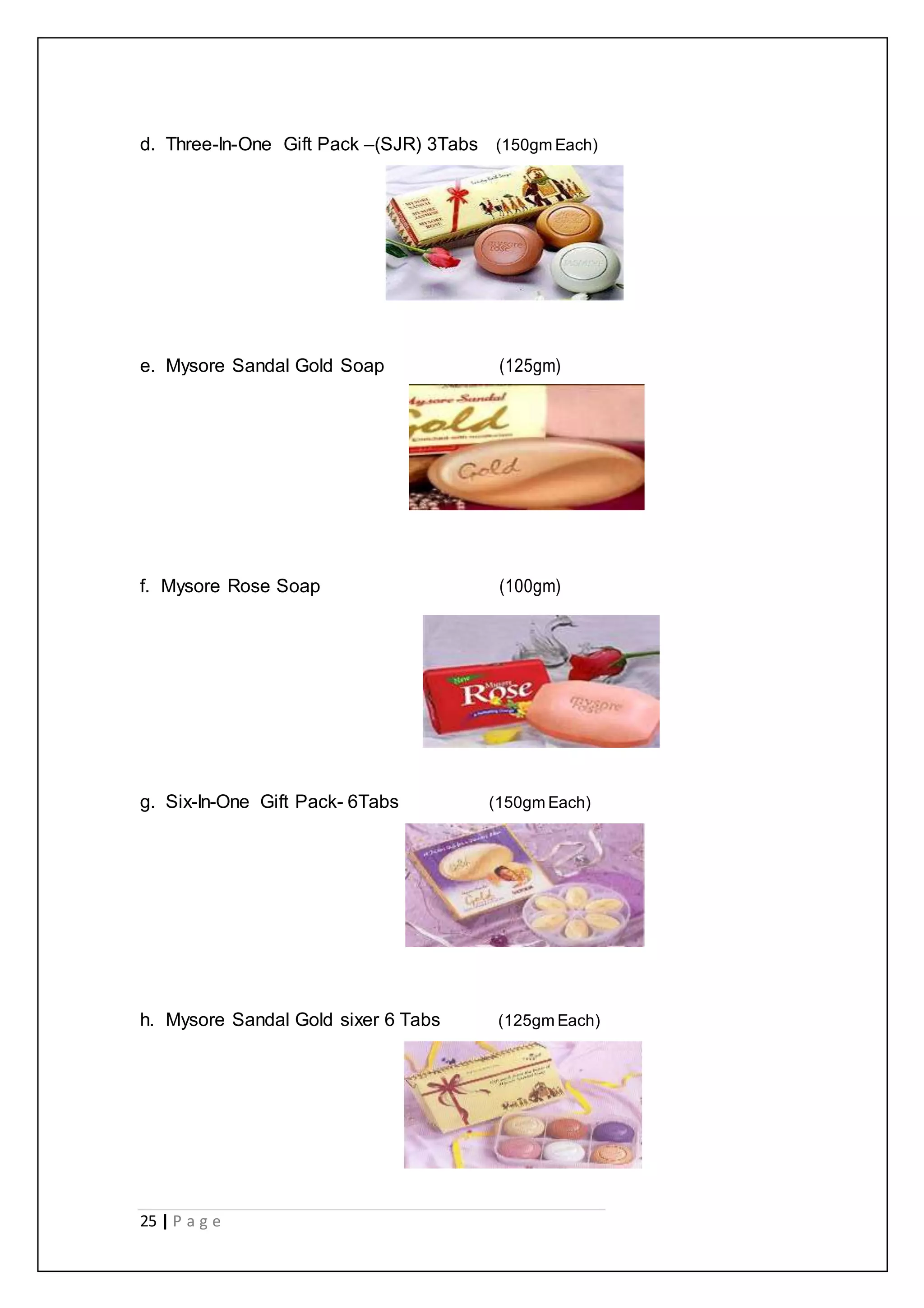 STUDY ON MYSORE SANDAL SOAP ( KSDL) | DOCX
