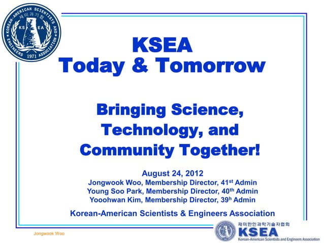 Introduction to KSEA | PPTX