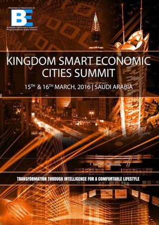 Kingdom Smart Economic Cities | PDF | Internet | Computing