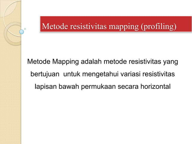 Geolistrik ppt | PPTX