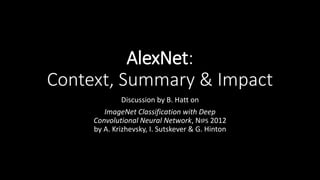 AlexNet | PPTX