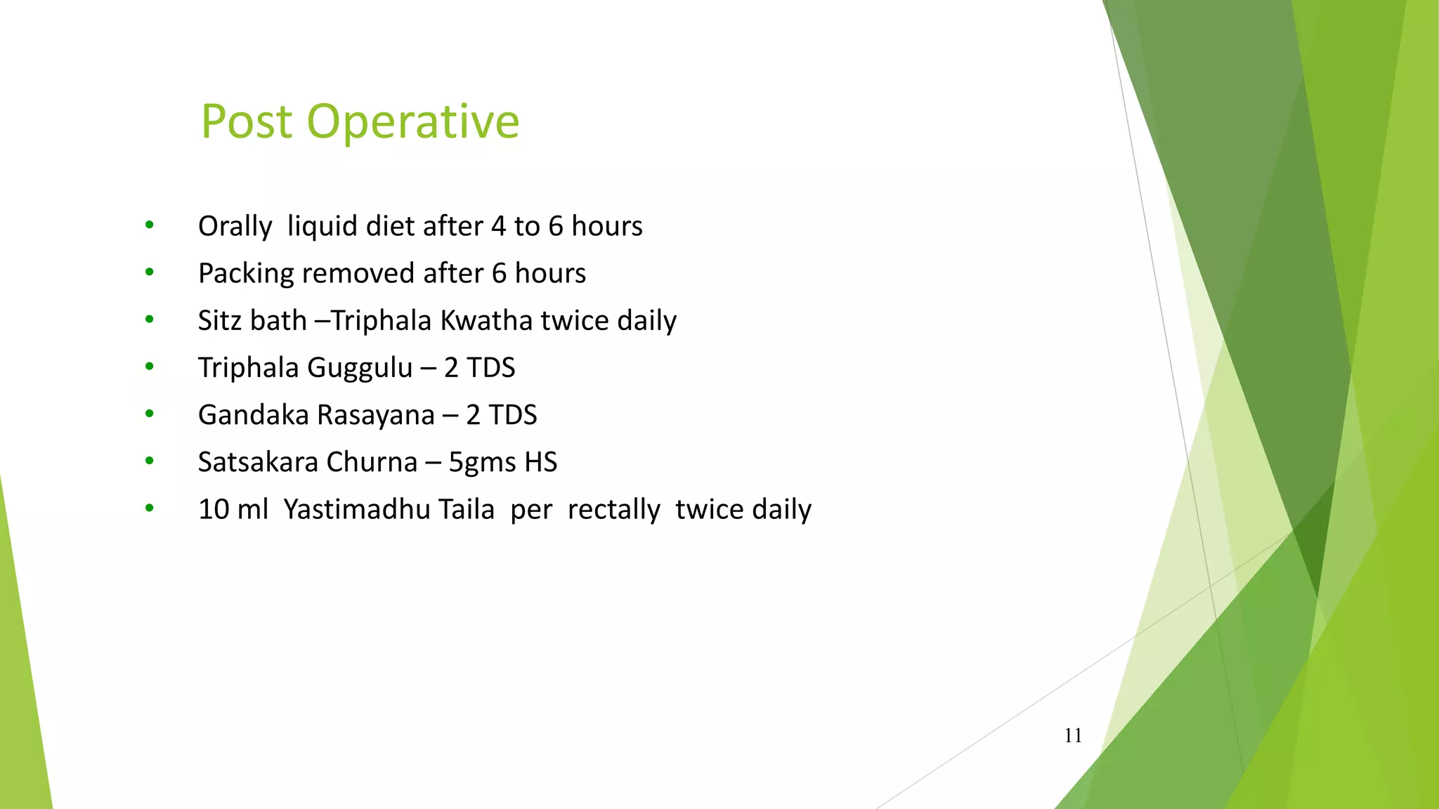 Kshara Karma in Anorectal Diseases | PPT