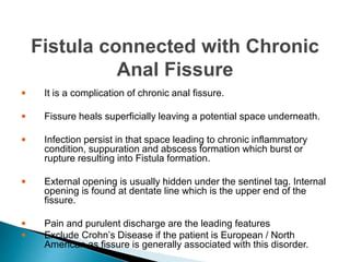Kshar sutra treatment in Fistula in ano | PPTX