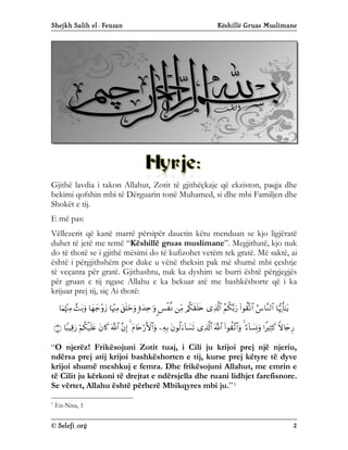 Këshillë Gruas Muslimane | PDF